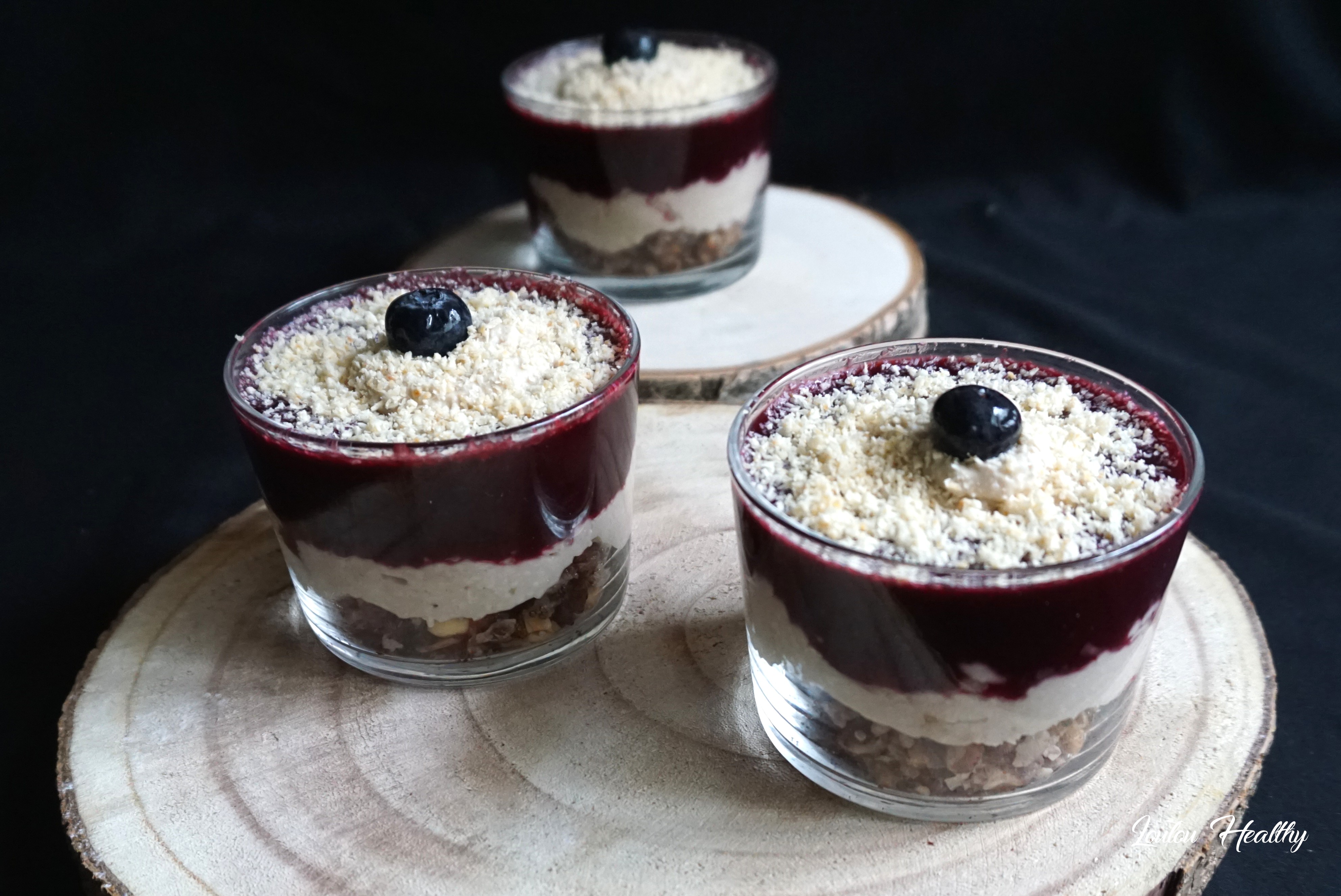 Verrines fruits secs, noix de coco & fruits rouges {Vegan – Sans gluten ...