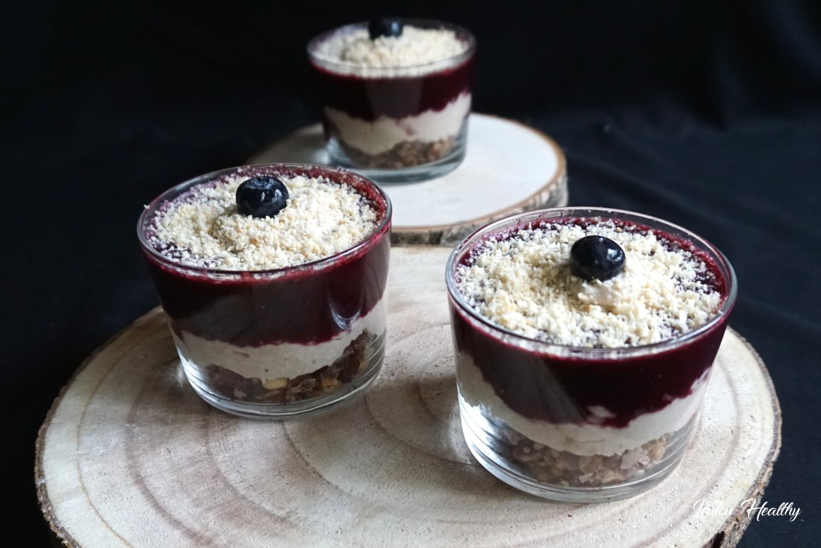 Verrines fruits secs, noix de coco & fruits rouges {Vegan – Sans gluten ...